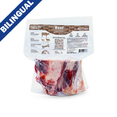 RED DOG BLUE KAT BEEF FEMUR FROZEN BONES – Bright Eyes & Bushy Tails
